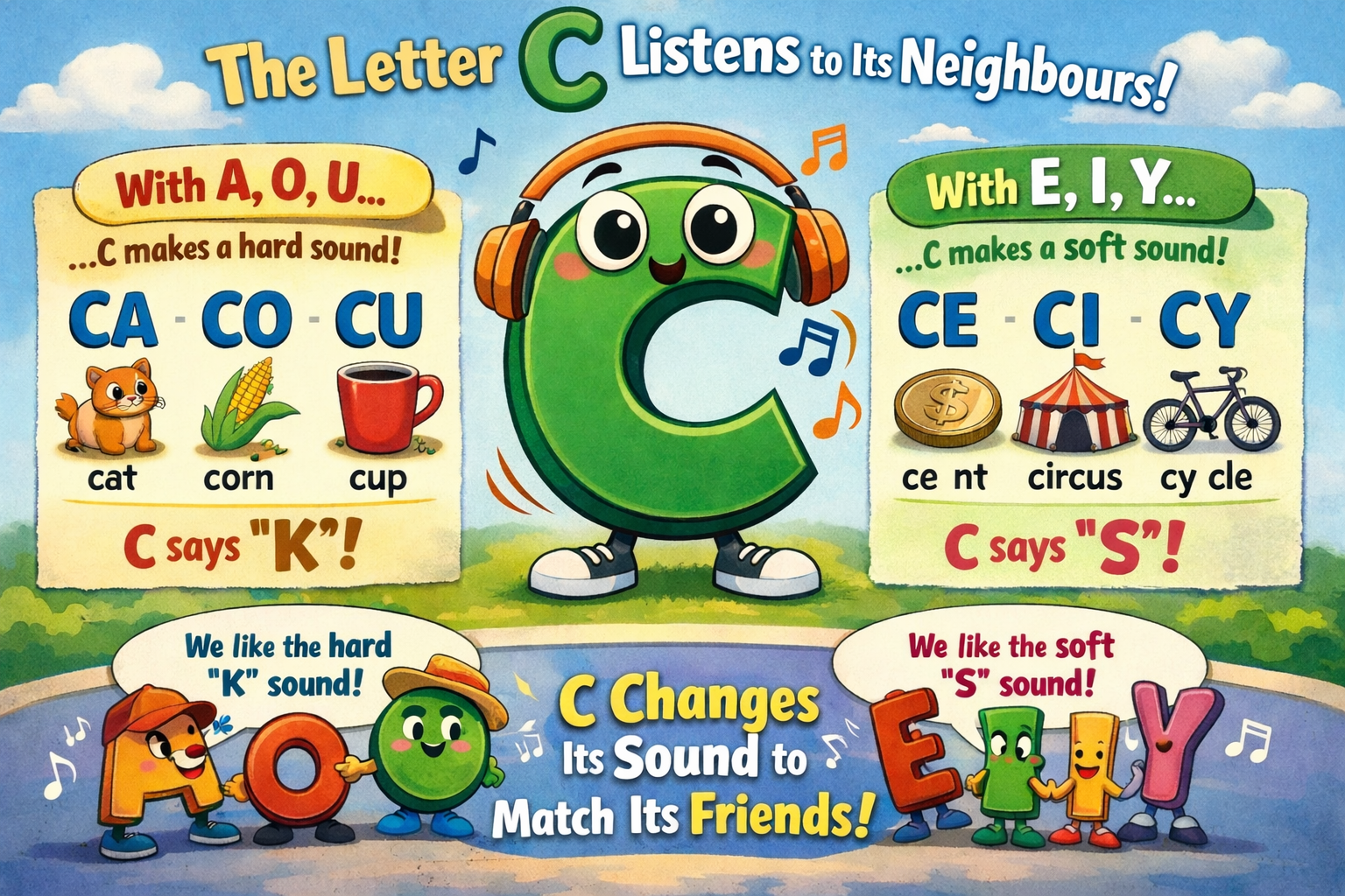 How the Letter C Changes Its Sound: Why Children Must Master ...